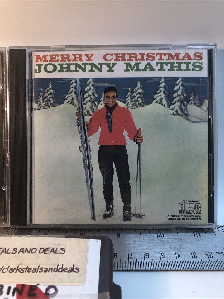 Music Cd /Christmas 🎄 Music/ Johnny Mathis & Bing Crosby/Lot N / Box ...
