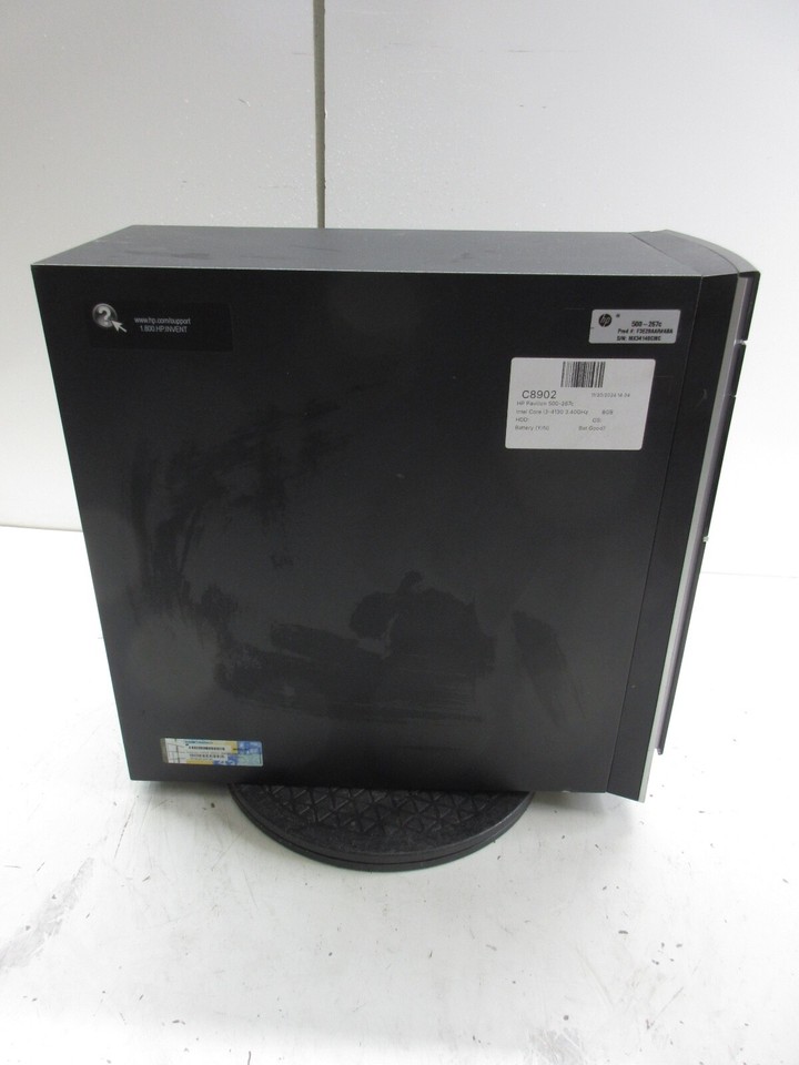 HP Pavilion 500-267c Desktop Computer Intel Core i3-4130 3.40GHz 8GB NO ...