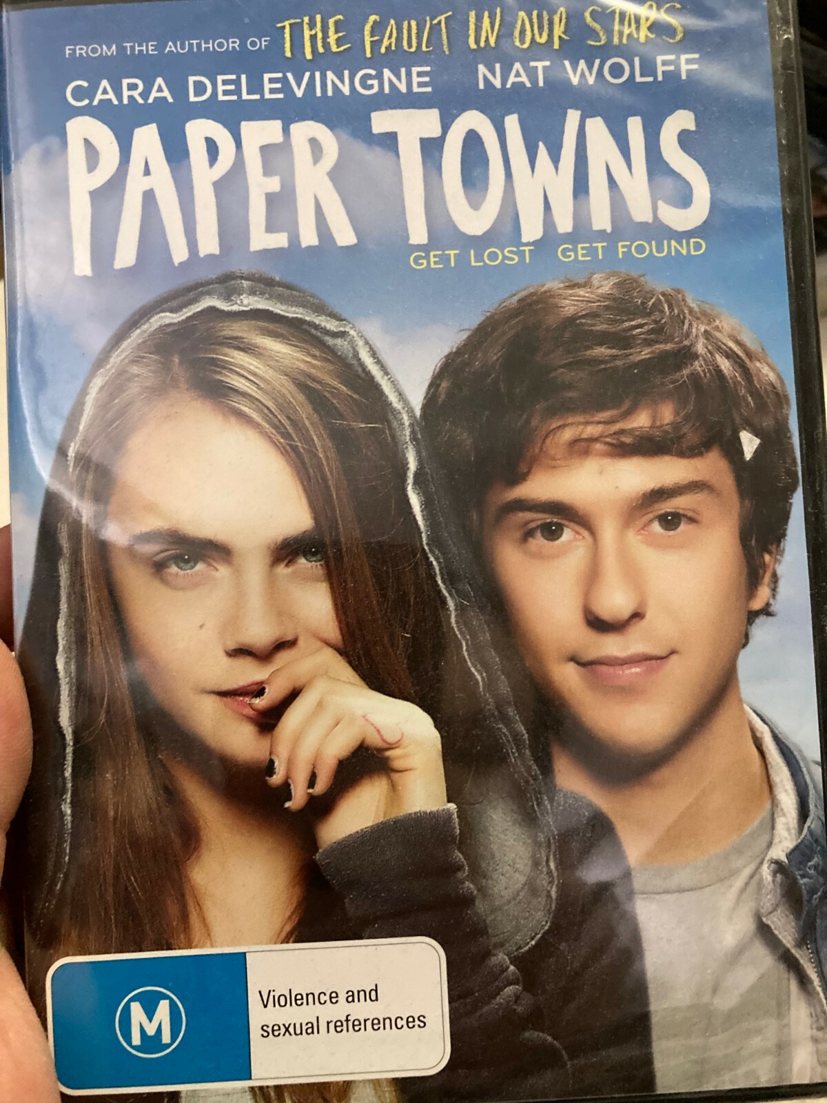 Paper Towns NEW/sealed region 4 DVD (2015 Cara Delevingne comedy drama ...