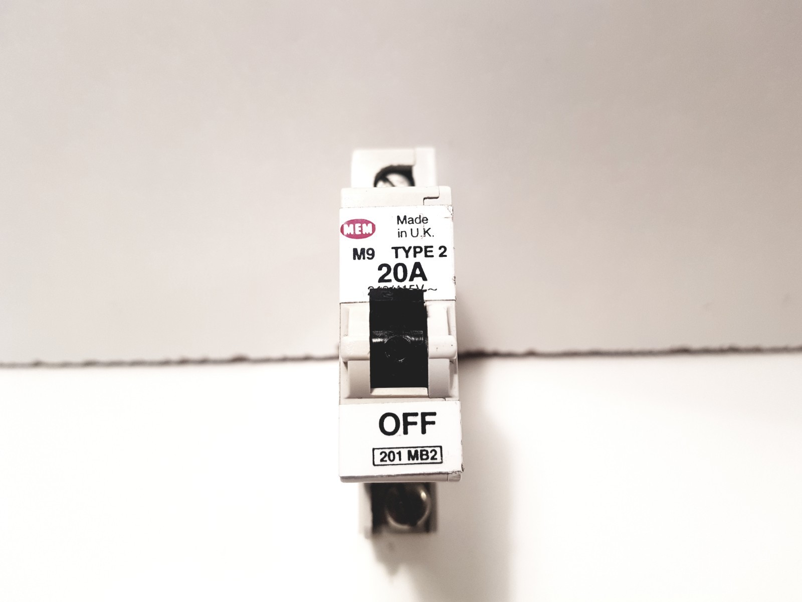 MEM MEMSHIELD 1 MCB CIRCUIT BREAKERS M9 6A 10A 16A 20A 32A TYPE 2, 3, 4 ...