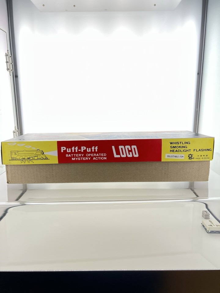 Vintage Puff Puff Loco Model ME660 Tin Toy Train - Battery Operated | eBay