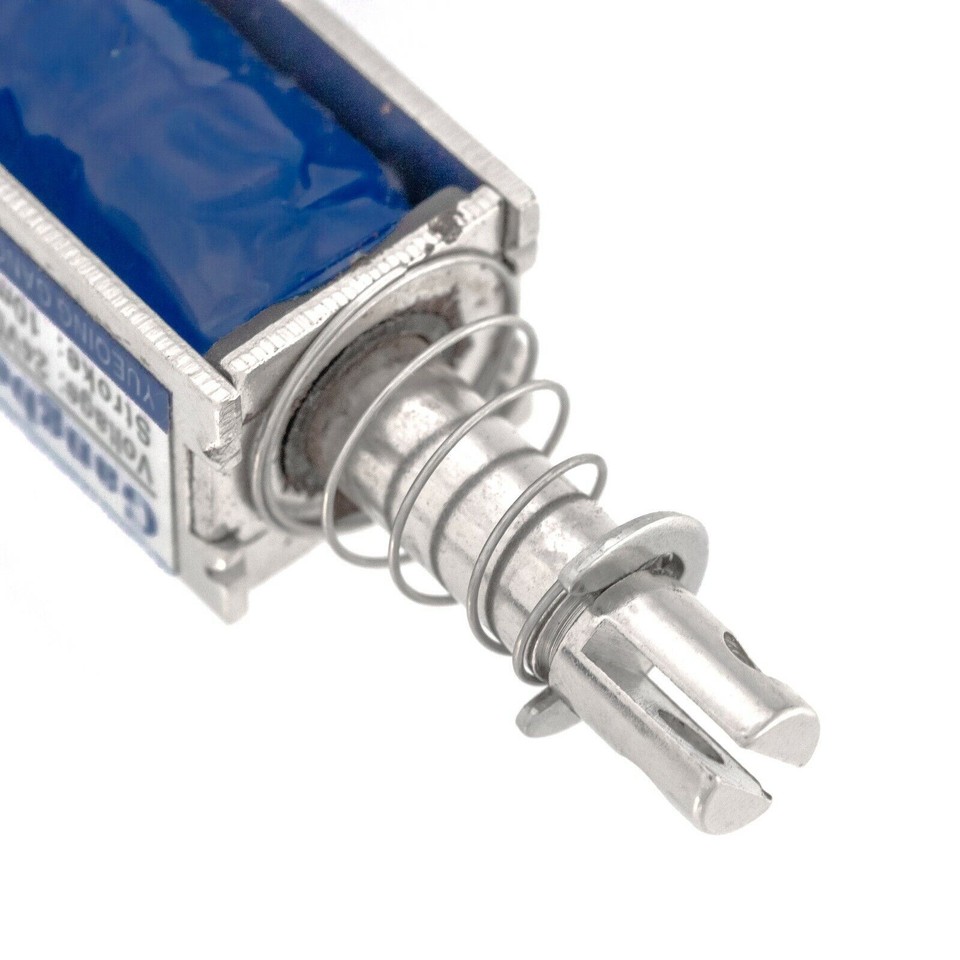 Latch Lock Catch Electronic Pull Push Lock Catch Solenoid Spring Return ...