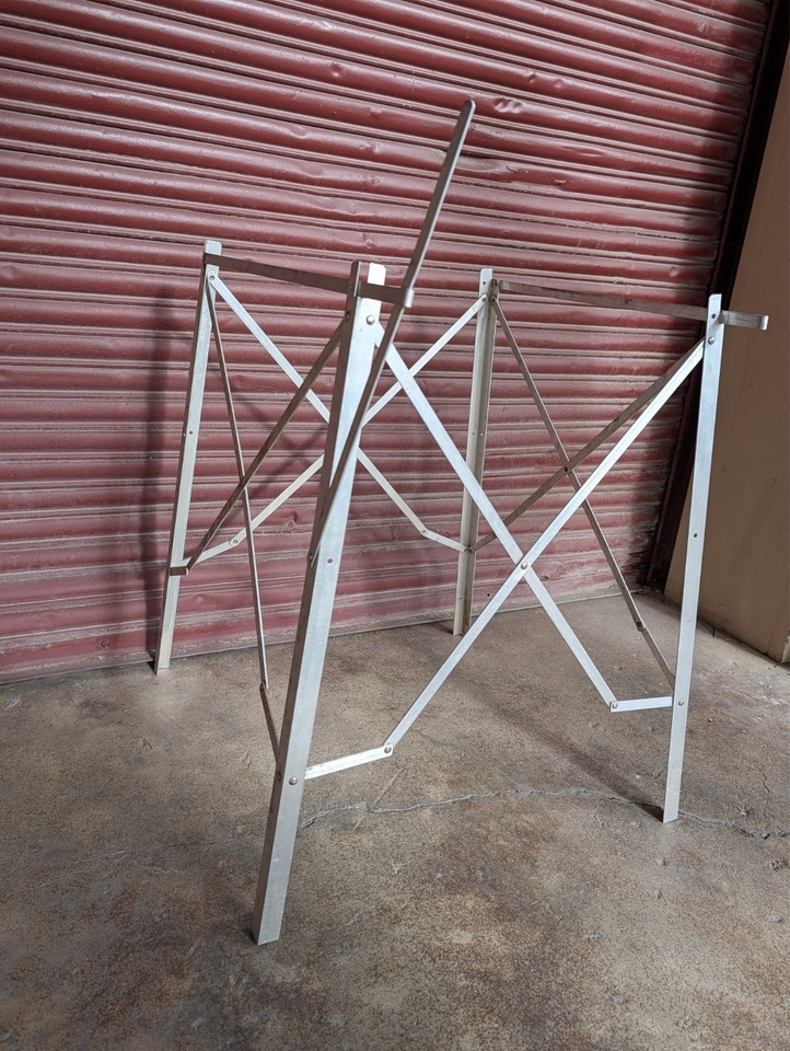 Vintage Coleman Folding Aluminum High Stand -For Camp Stoves & Coolers ...