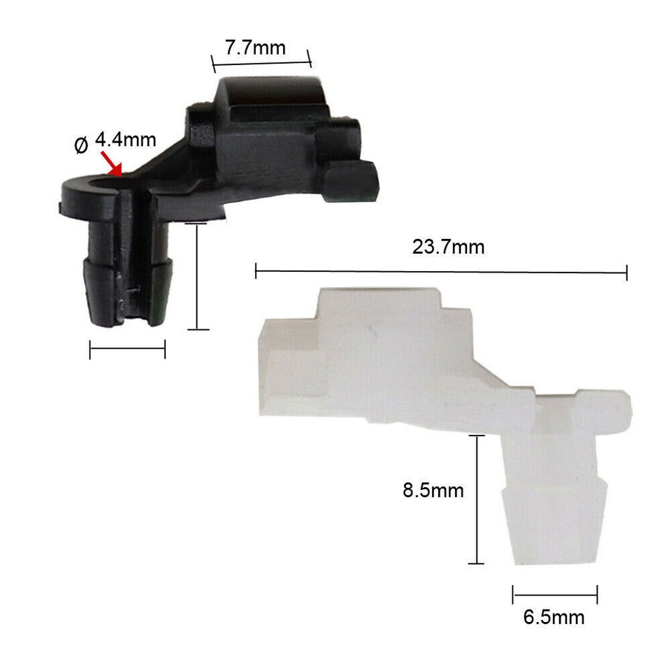 24pcs Tailgate Handle Rod Clips Car Door Lock Rod Fastener Retainer ...