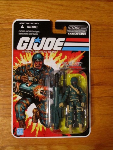 GI joe Fss 8.0 Bullet Proof, Battle Corps Commander, Mint on Sealed ...