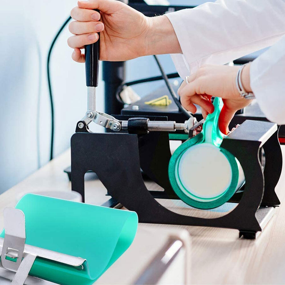 1/3x Mug Heat Sublimation Silicone Mug Wraps for 11OZ Mugs 3D Rubber ...