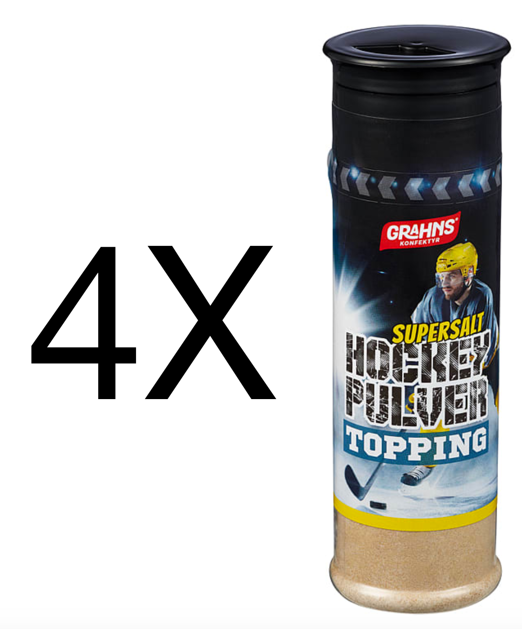 Grahns Hockeypulver Swedish Salmiak Powder Topping Supersalt Salt ...