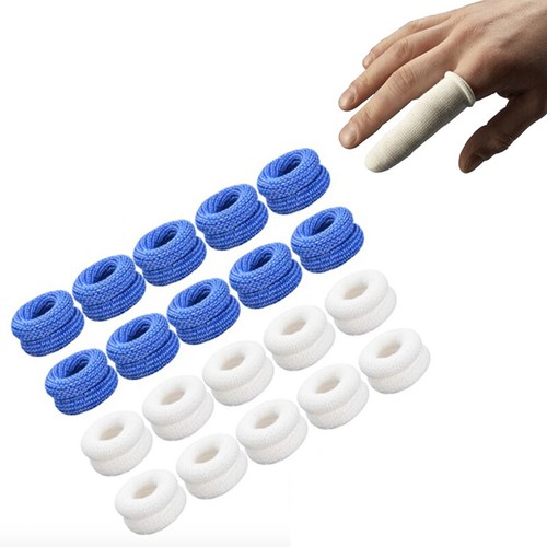 10Pcs/lot Finger Bandage Blue/White Dressings First Aid Tubular Bandazz ...