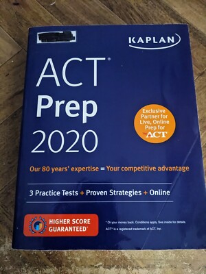 ACT Prep 2020: 3 Practice Tests + Proven Strategies + Online by Kaplan ...