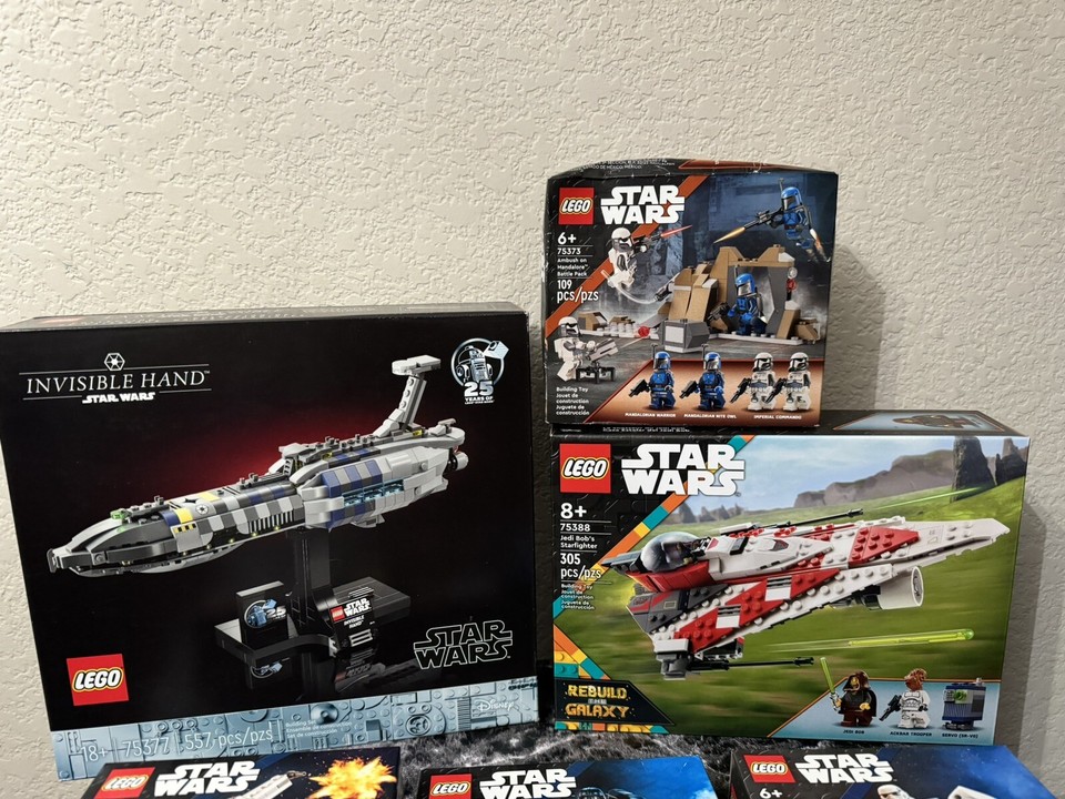 LEGO Star Wars Invisible Hand 25th Anniversary Building Set 75377 | eBay