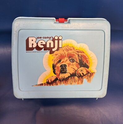 Joe Camp’s BENJI Plastic Lunch Box Blue Box Only, Thermos Brand | eBay