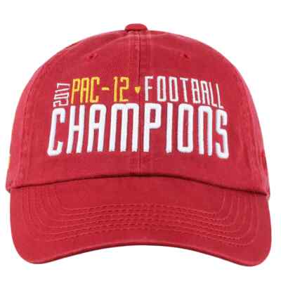 USC Trojans 2017 PAC-12 Football Conference Champions Crew Adjustable ...