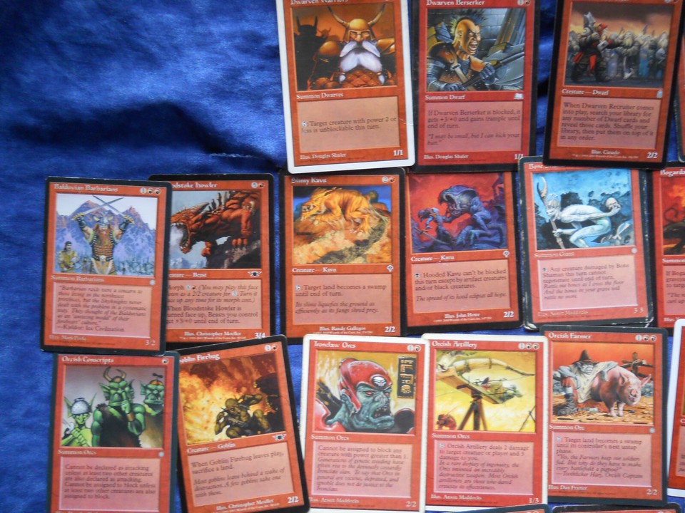 Magic the Gathering Vintage MTG TCG/CCG Cards Mixed Lots Colors Sets GC ...