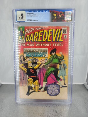 Daredevil 5 CGC .5 (Origin and 1st Appearance of the Matador) | eBay
