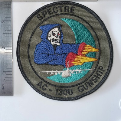 Patch US Air Force Spectre AC-130U Gunship SOS | eBay