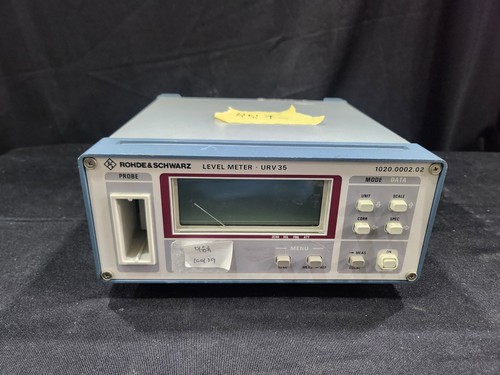 R&S URV35: Level Meter, Not working (100139) | eBay