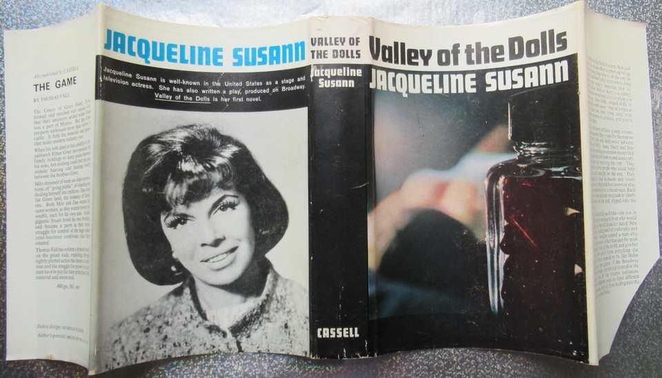 Jacqueline Susann - Valley of the Dolls - signed 1966 UK 1st DJ wrap ...