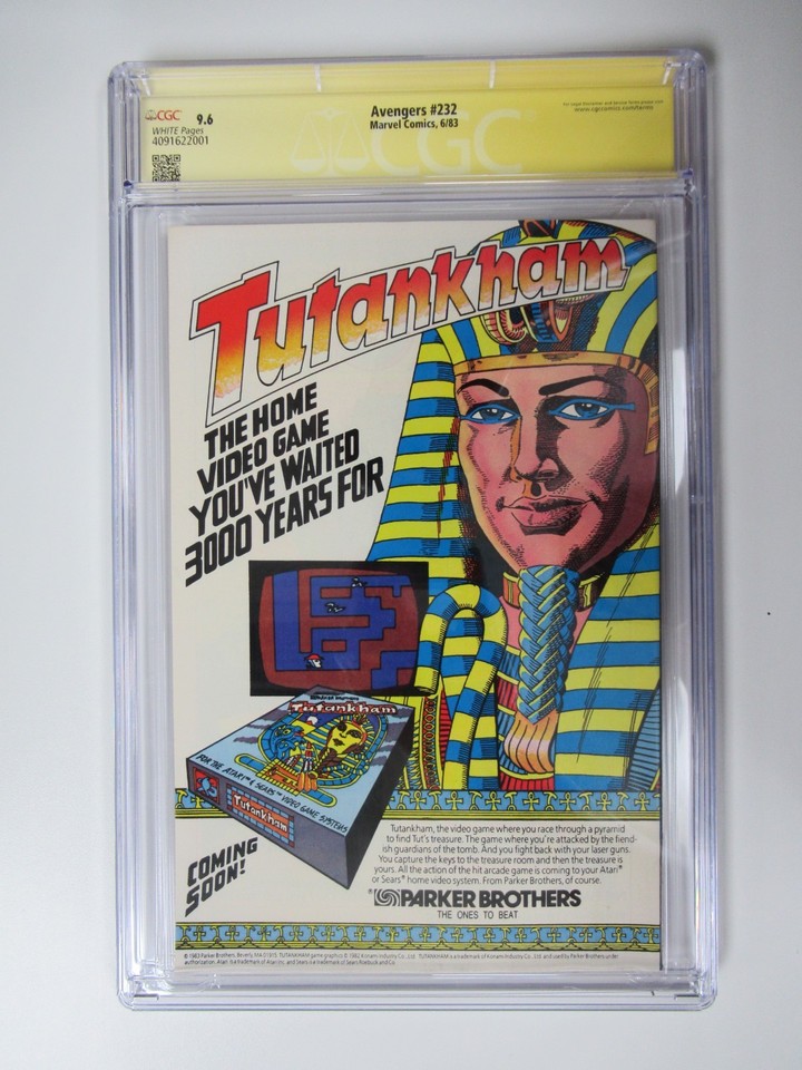 1983 Marvel Comics Avengers #232 1st Starfox CGC SS 9.6 Signed By Al ...