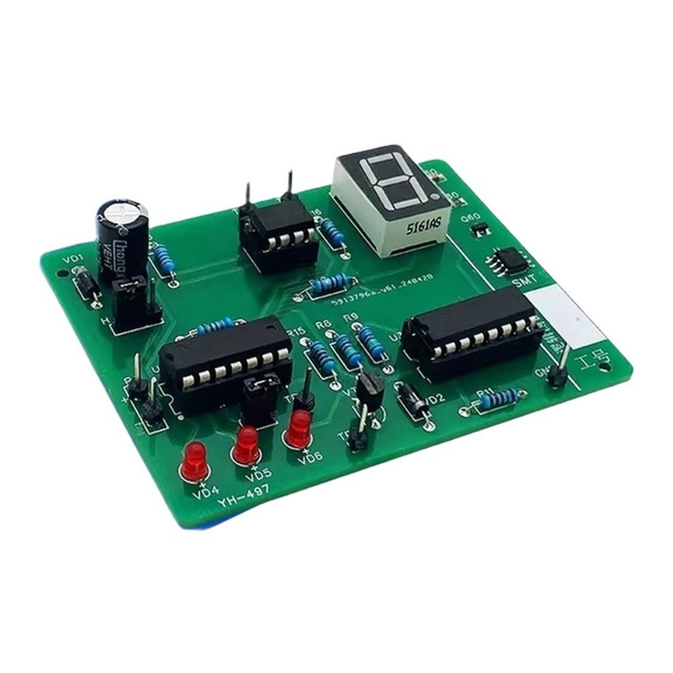 Portable Logic Tester Kit Electronic Training PCB Board Soldering ...