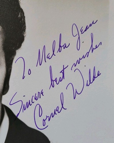 CORNEL WILDE Signed/Autograph 8x10 Vintage Photo w/Inscription ...