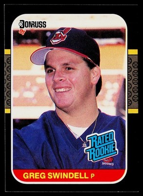 1987 Donruss - Rated Rookie Greg Swindell #32 (RC) | eBay