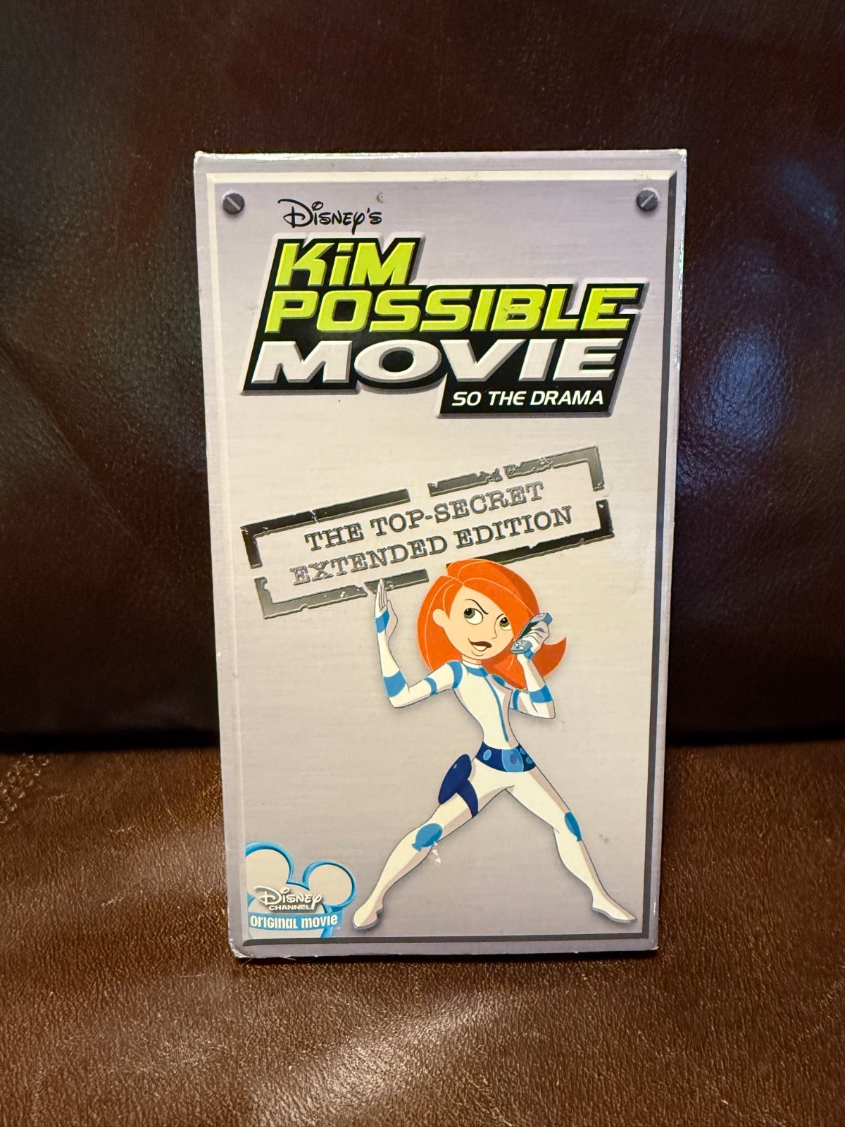 RARE Kim Possible Movie So The Drama VHS 2005 Disney Channel Extended ...