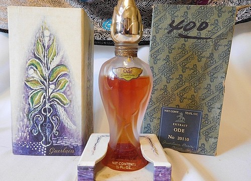 Vintage GUERLAIN ODE 2/3 oz / 19.7 ml Parfum/Perfume, RARE Large 8 | eBay