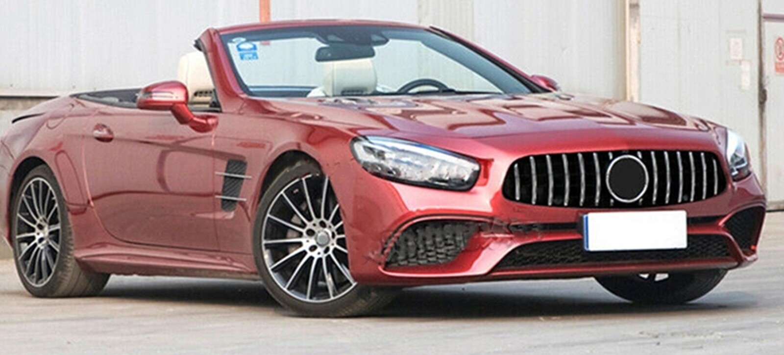 Front Grille For Benz SL R231 SL Class SL400 SL500 GTR 2017-2020 | eBay