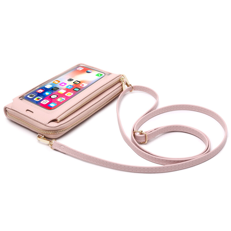 Touch Screen Bag Crossbody Cell Phone Purse Case Shoulder RFID Blocking ...