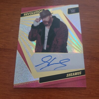 Nice 2022 WWE Revolution Sheamus Autograph | eBay