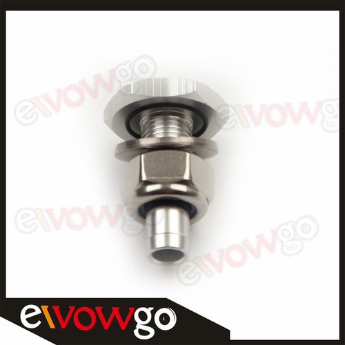 CNC Aluminum Soft Mount Vacuum Line Fitting Kit For 10mm Vacuum Hose ...