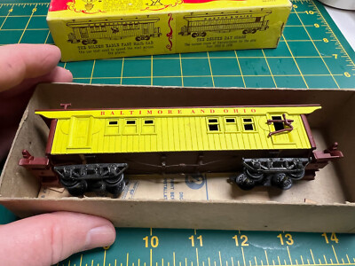 (RARE) HO SCALE VINTAGE HI-BALLER METAL PRR Day Combination CAR 516 ...