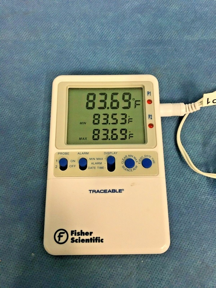 Fisher Scientific Traceable Digital Thermometer S98173. | eBay