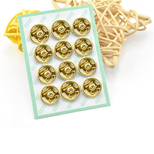 Mini Button Buckle Invisible Metal Snap Buttons Fasteners Press Studs ...