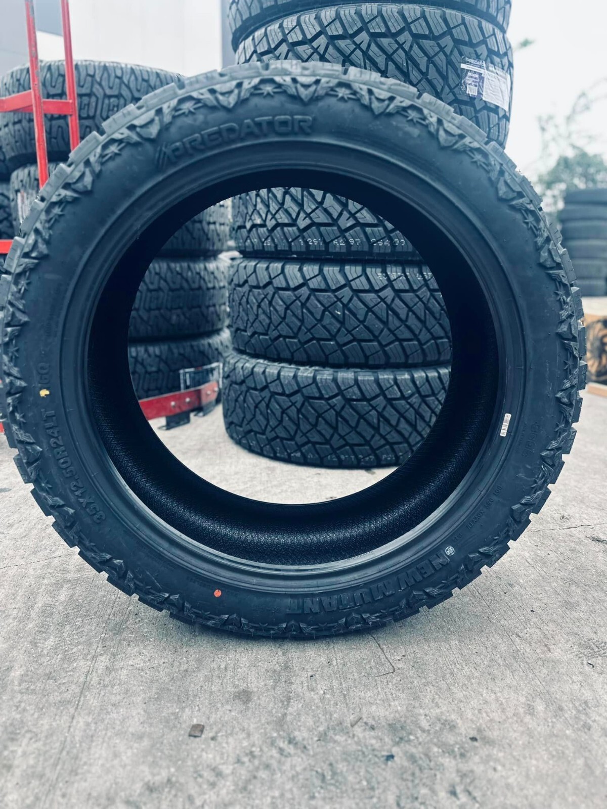 4 New 35125024 Predator New Mutant X-at - LT35x12.50r24 Tires 35 12.50 ...