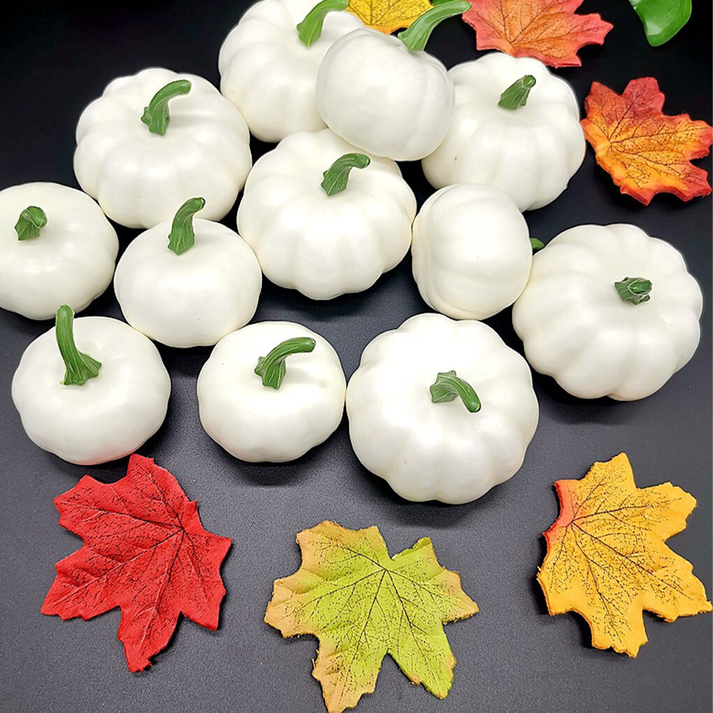 1/2/3 White Low Maintenance Artificial Pumpkin Foam Wide Application ...