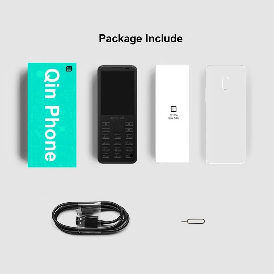 Qin F21 Pro 4G Touchscreen With Buttons Google Play Phone 32GB - NEW | eBay