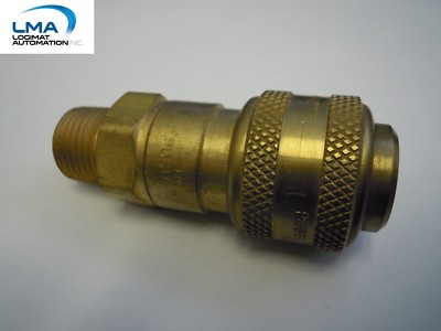 PERFECTING COUPLING SERIES D QUICK DISCONNECT 5/8" THREAD 1/2" NPT ...