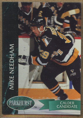 1992-93 Parkhurst #370 Mike Needham Pittsburgh Penguins Rookie | eBay