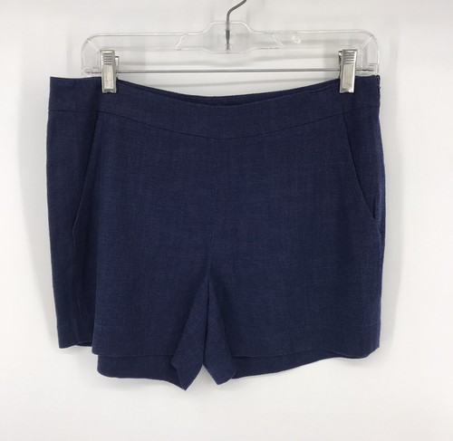Beacon Cove Navy Blue Shorts US Size 6 Pockets Side Zipper Closure EUC ...
