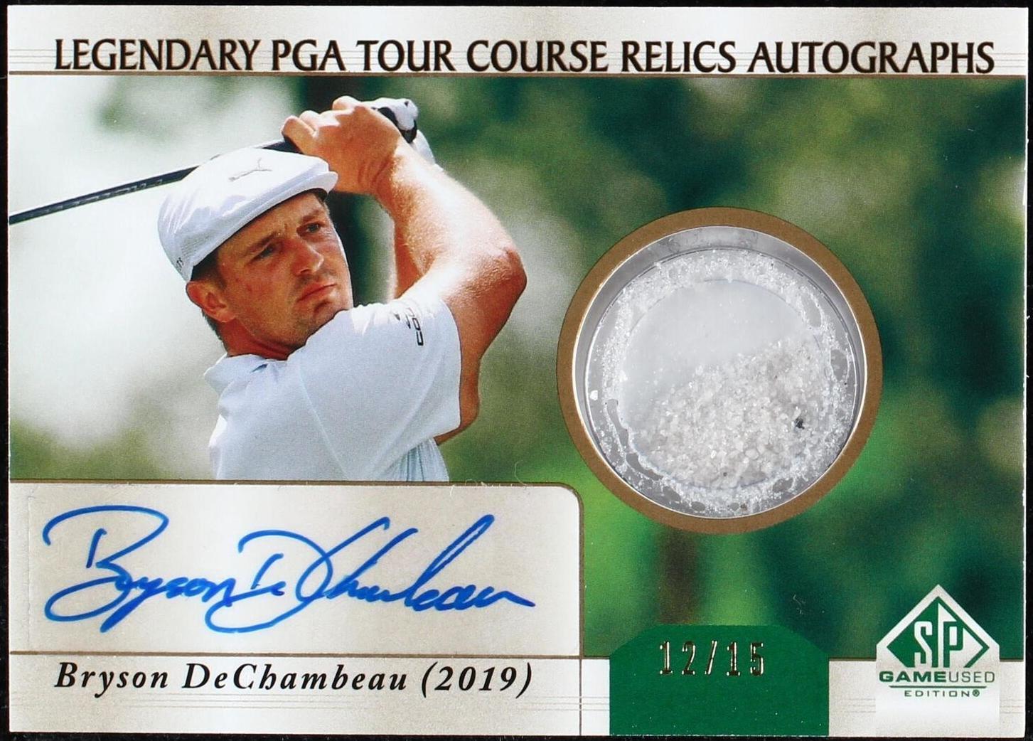 2021 Upper Deck Artifacts - Sp Game Used Preview Legendary Pga Tour ...