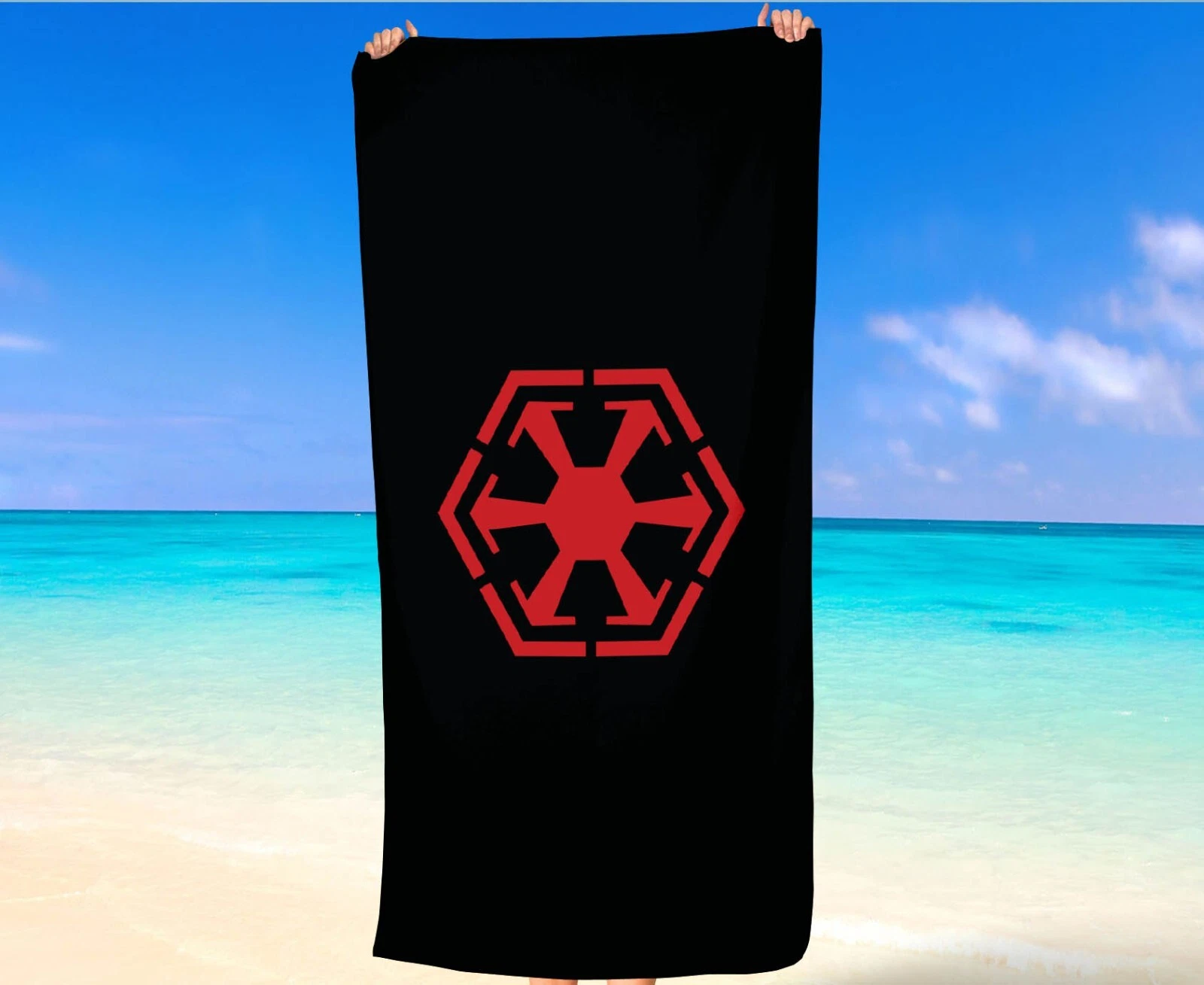 Sith Empire Flag Star Wars Historic Coat of Arms Gift Beach Towel | ID ...