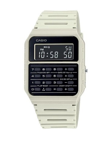 Casio CA-53WF-8B Calculator Beige Digital Mens Watch Original New ...