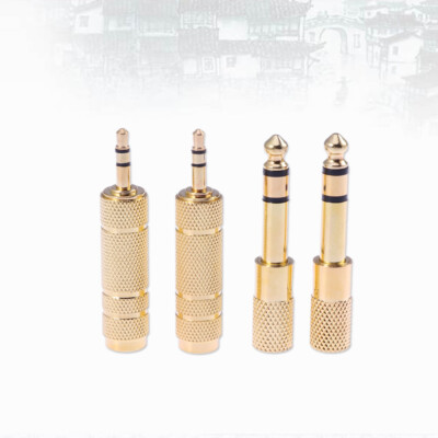 4Pcs Mic Adapter Headphone Adapters Portable Audio Earphone Microphone ...