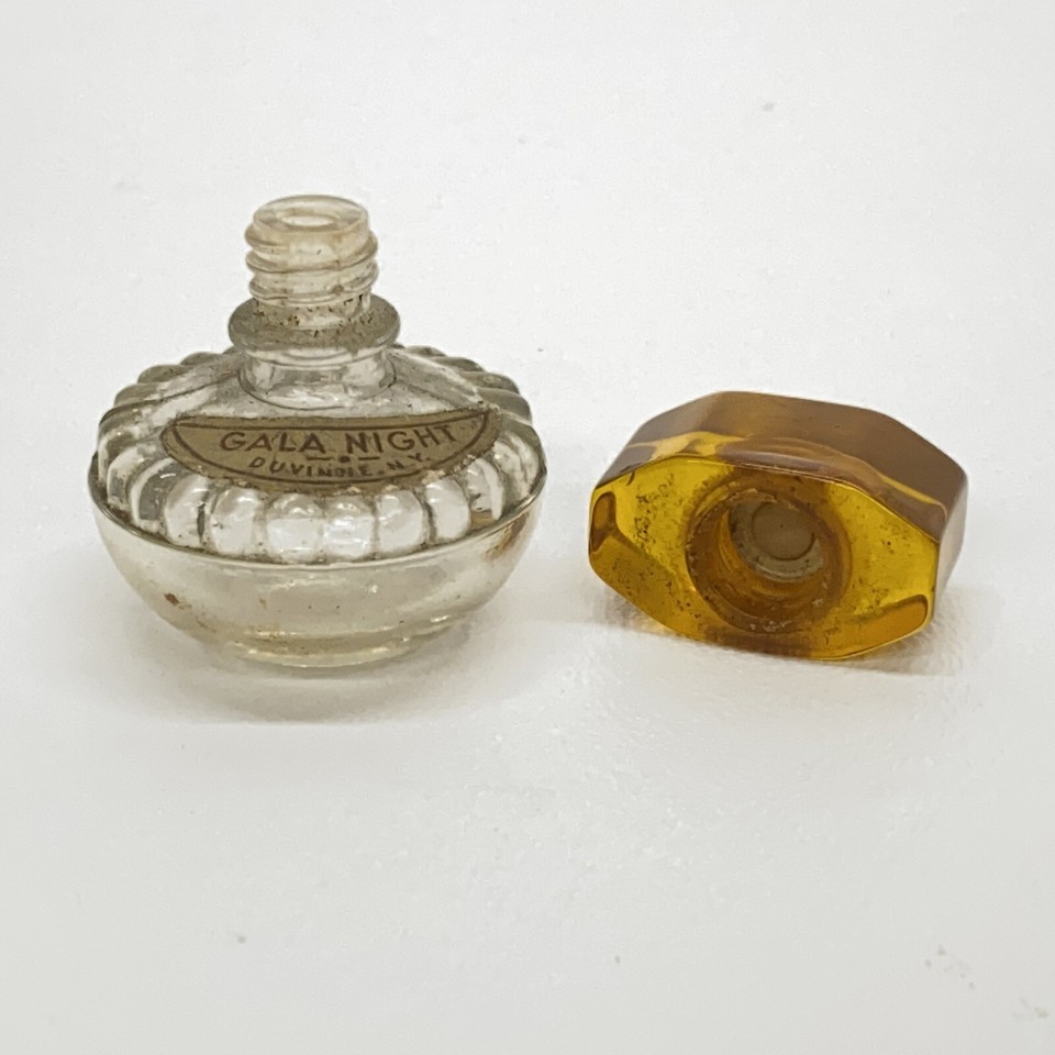 Vvintage Miniature Perfume Bottle Gala Night Duvinne New York Paper ...