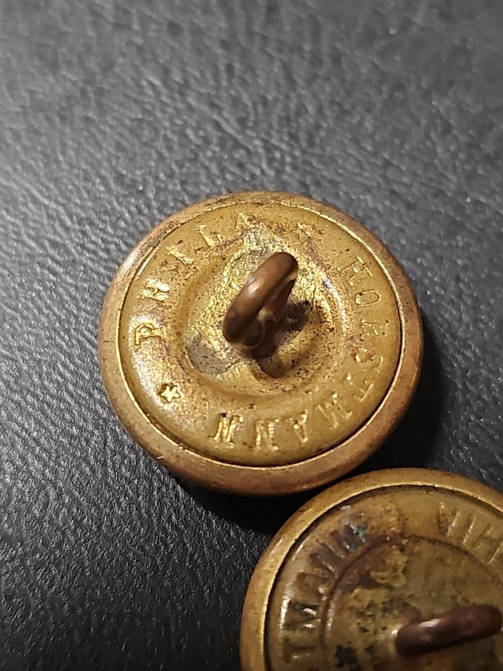 Lot Of 3 HORSTMANN Army General Service Coat Jacket Buttons 7/8 ...