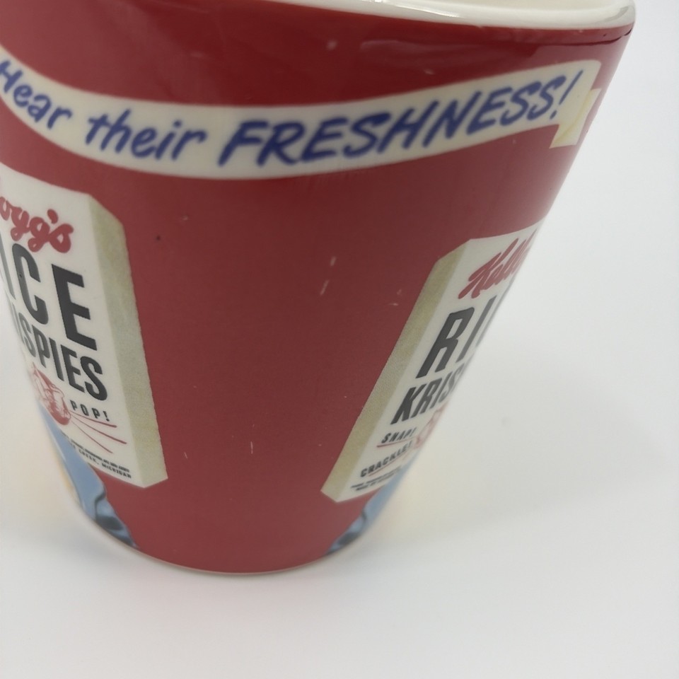 Vintage Kellogg's Cereal Character Coffee Mugs Set of 4 Rice Krispies ...