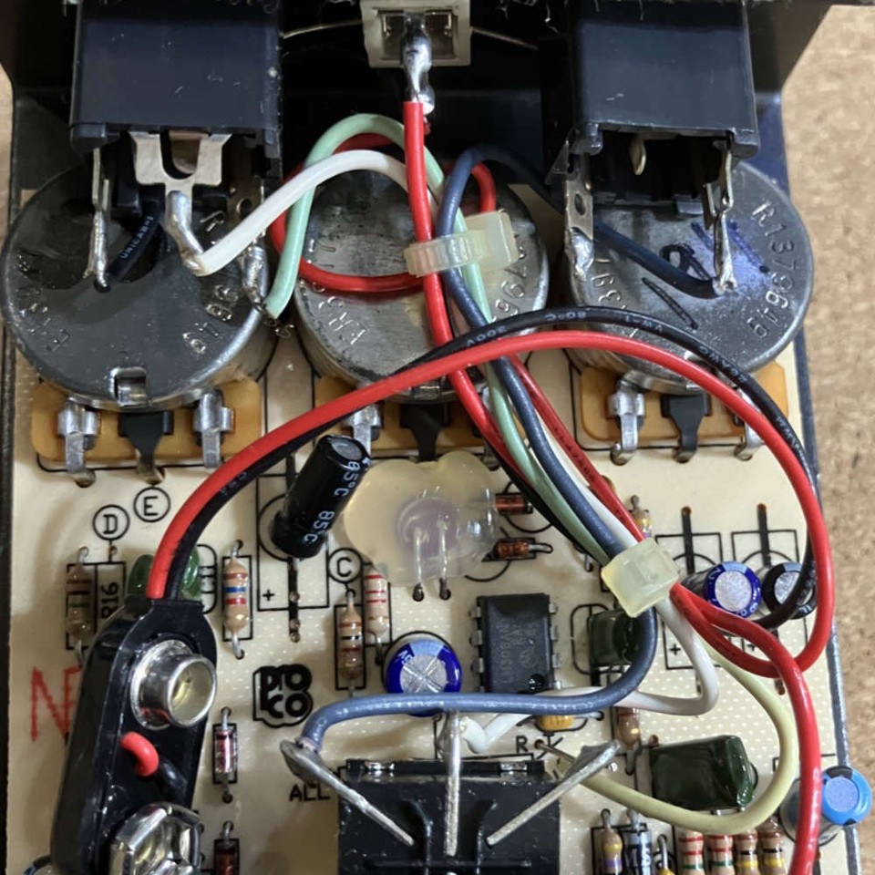 Used Distortion Proco Rat2 Effector Made In Rat 1996 No.km1533 | eBay