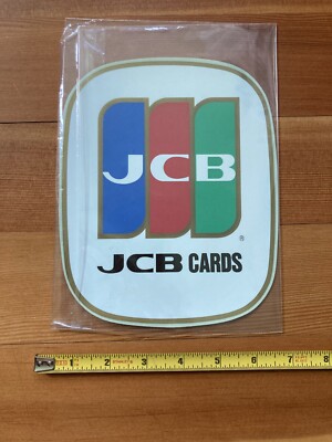 Japan JCB Bank Cards Sticker, Showa Era, Vintage | eBay