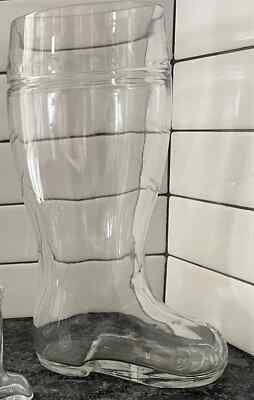 1 LITER Vintage Das Boot Beer Glass Large Clear Glass - BRAND NEW! | eBay